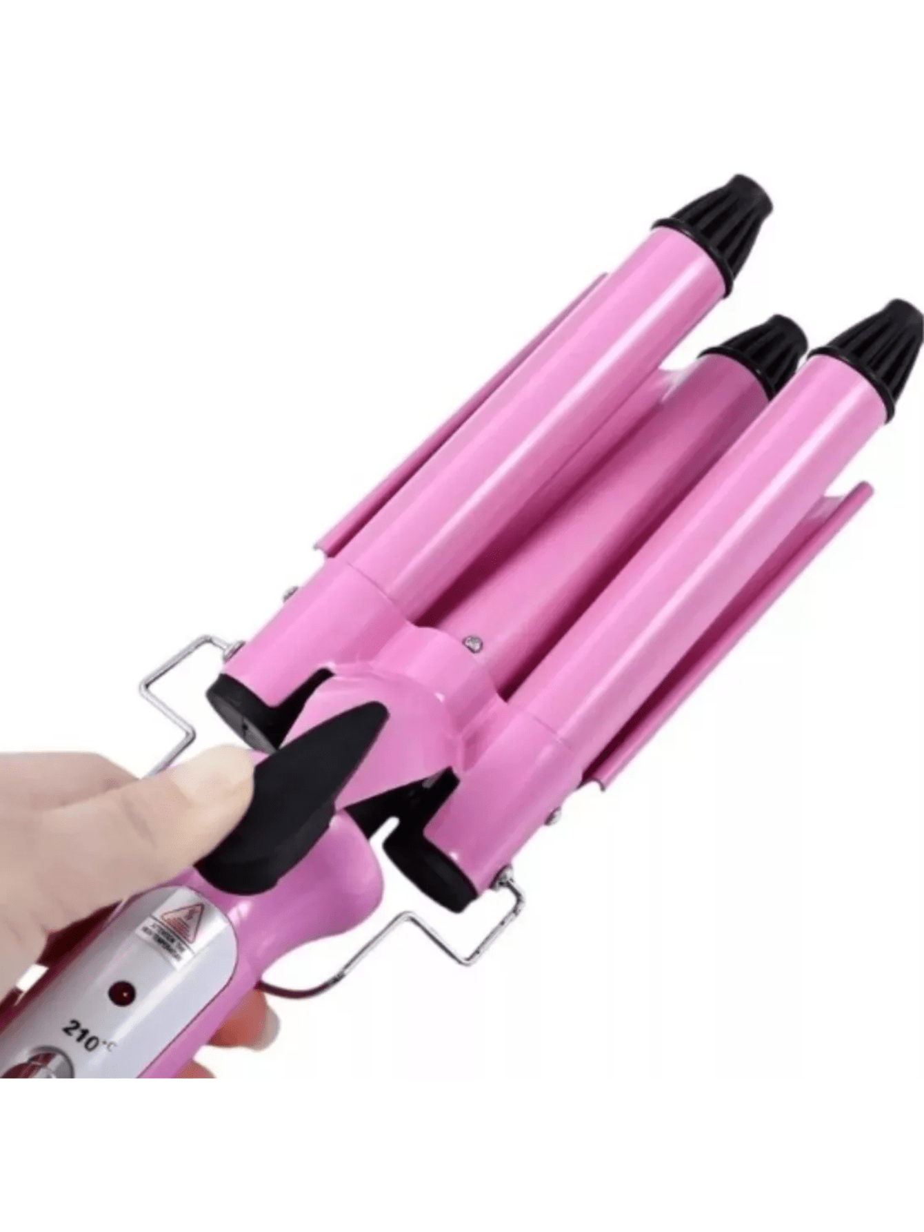 Modelador De Cachos Triondas Ondulador 25mm Bivolt Cacheador De Cabelo ...