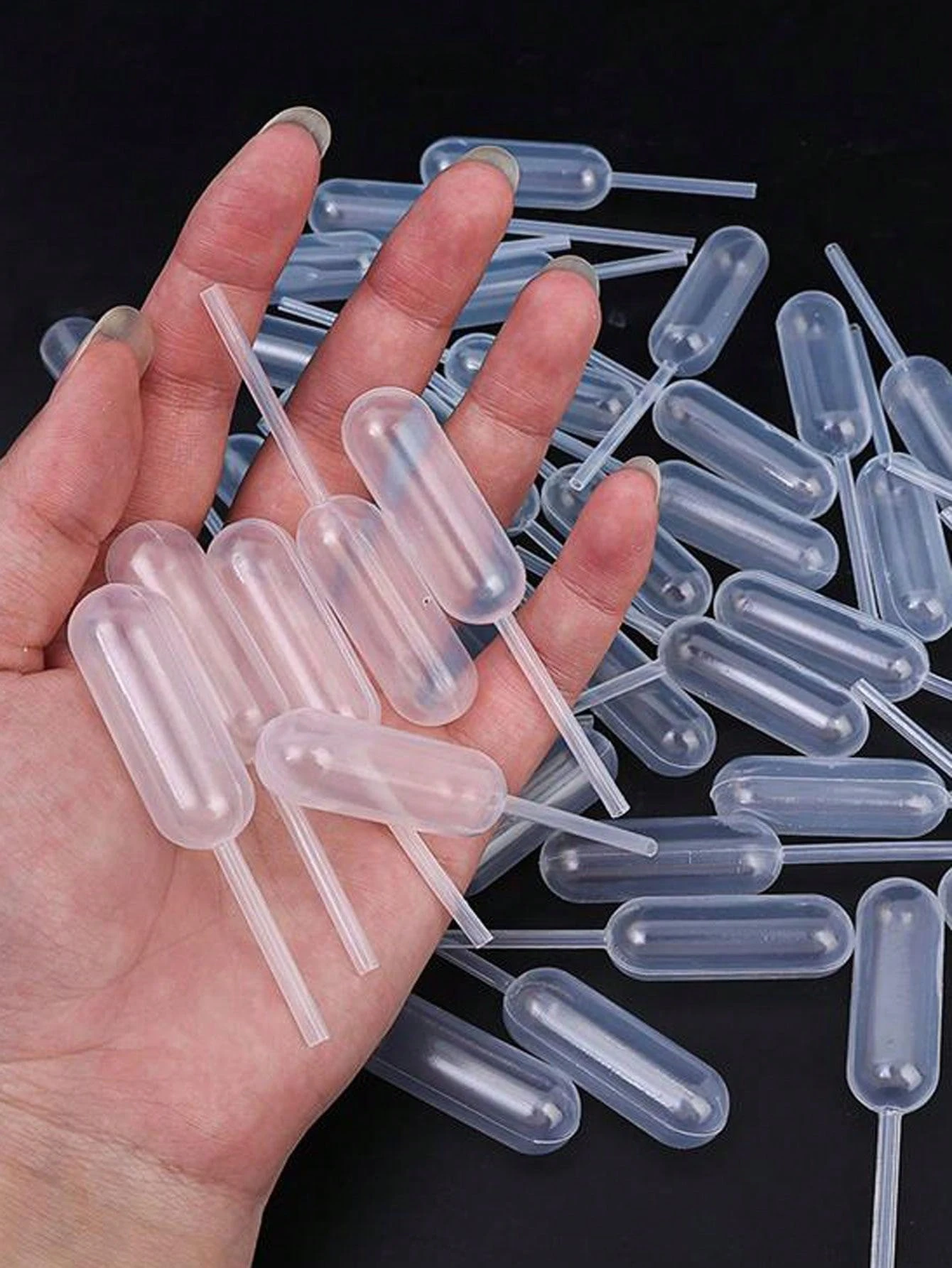 50/100/150/200pcs 4ml Paper Cup Cake Sauce Dropper Pastry Syringe ...