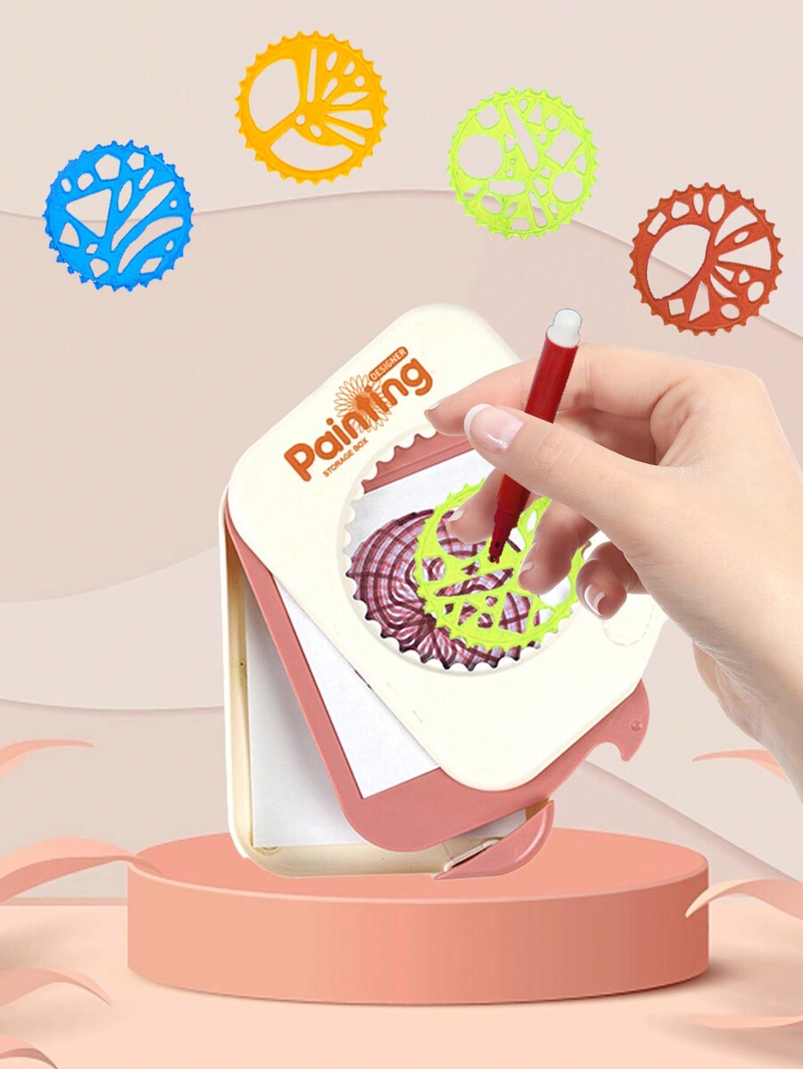 1 Set Magic Drawflow Set, Creative Drawing Tool Kit With Various ...