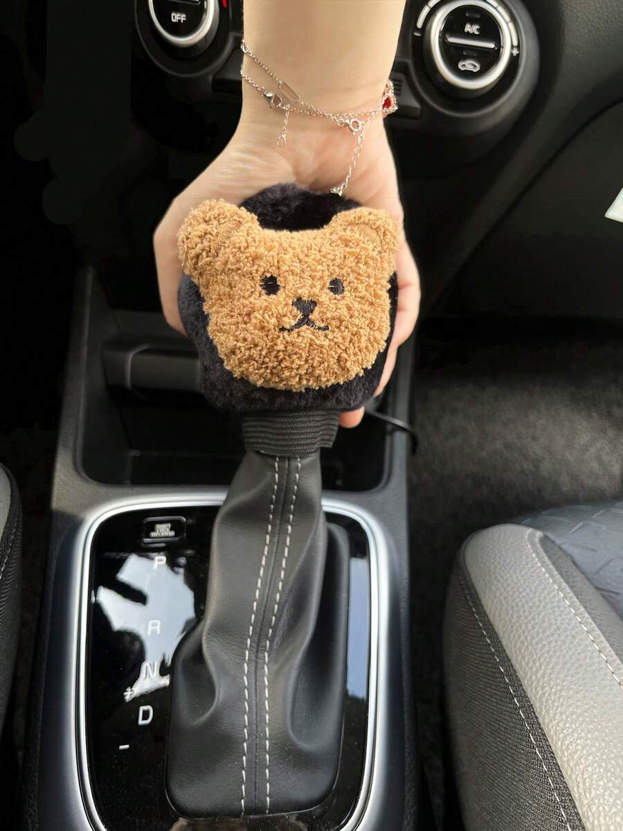 Cartoon Cute Style Handbrake Cover, Gearshift Cover, Decorative Set For ...
