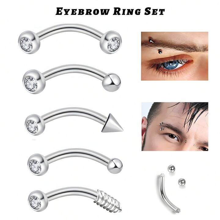 Types Of Eyebrow Piercings