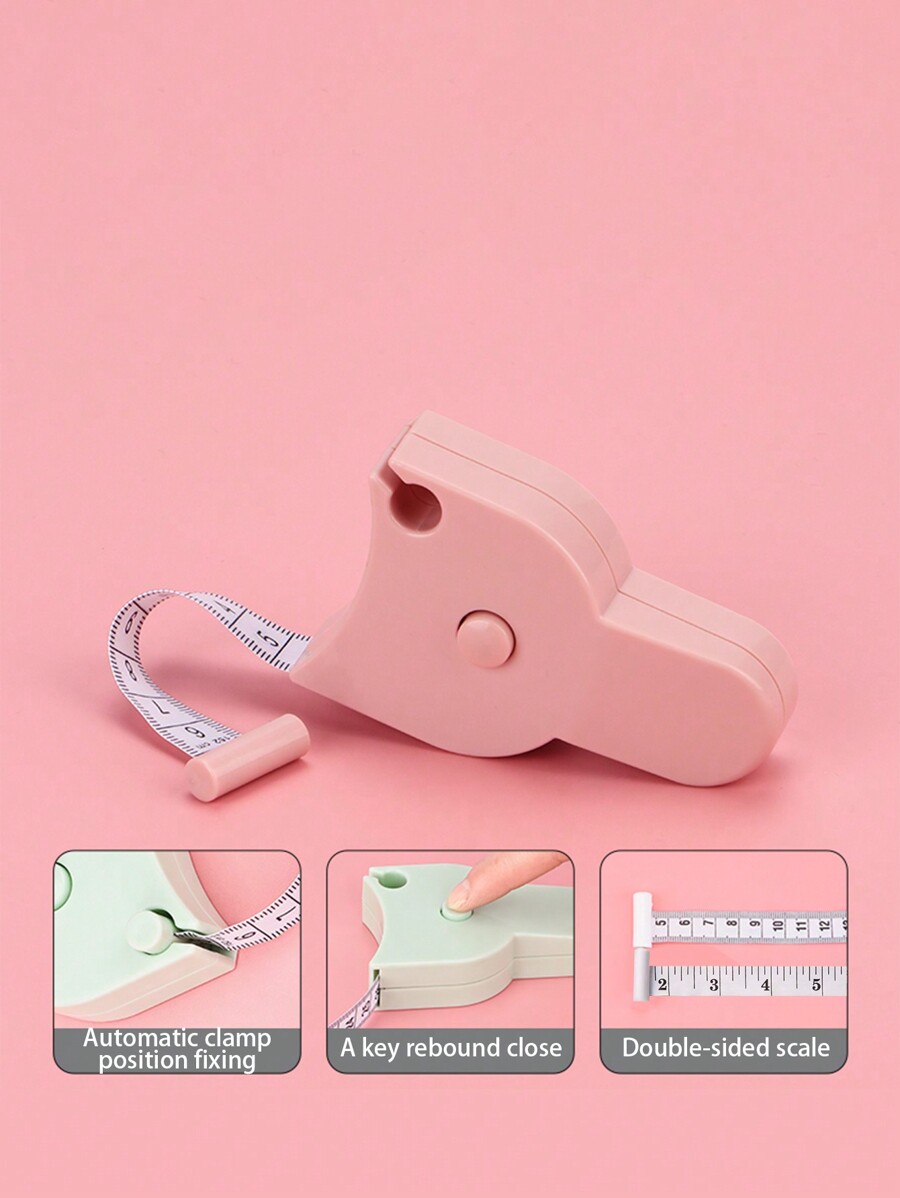 1pc Automatic Measuring Tape For Body Measurements, Waist/arm/leg/bust ...