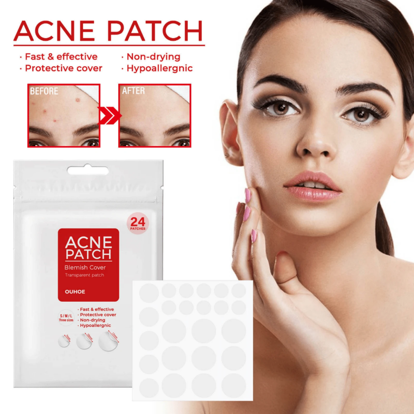 Acne Patch Moles Skin Tags Gram Verruca Corns Spot Patch Skin Clear ...