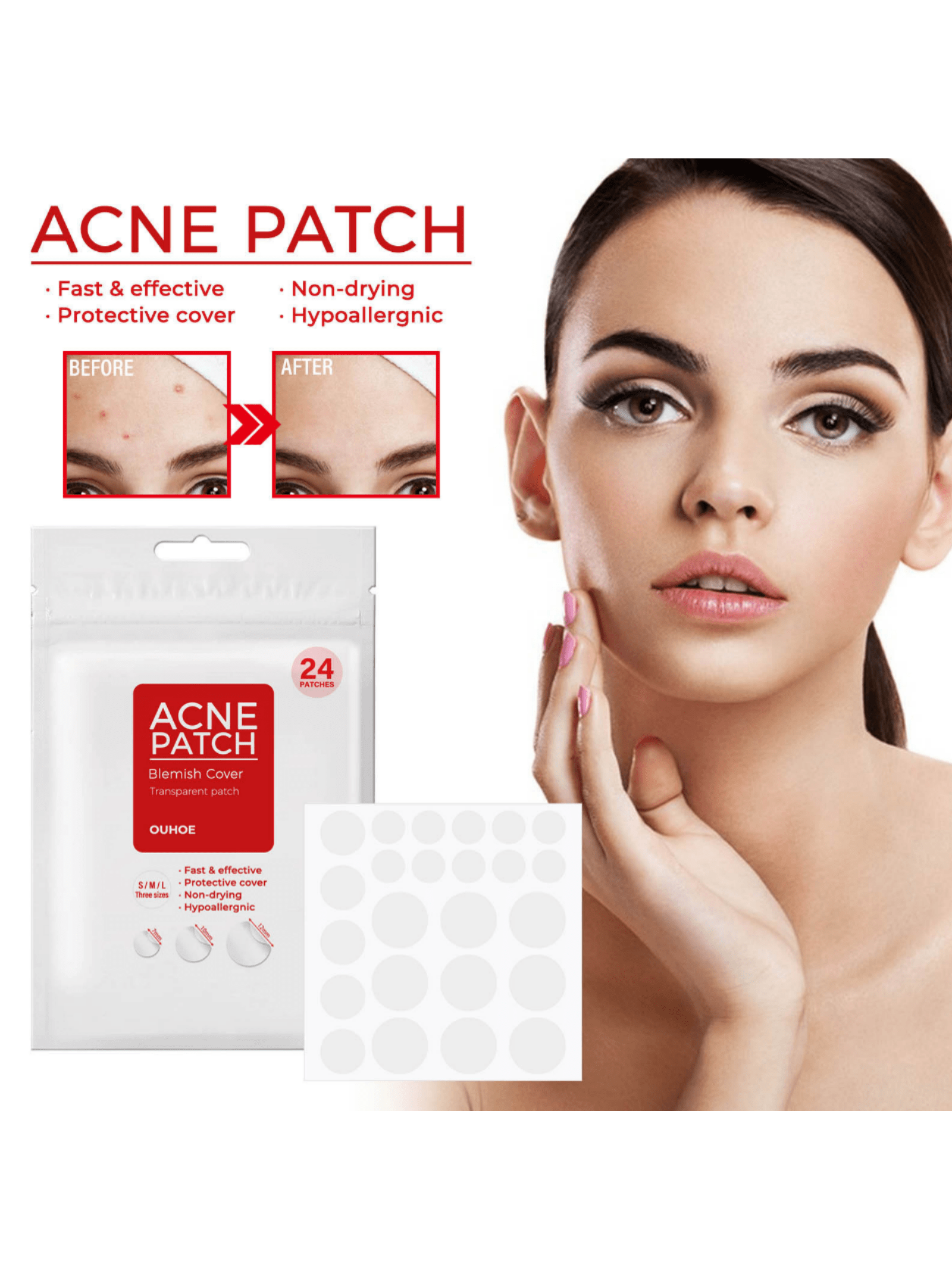 Acne Patch Moles Skin Tags Gram Verruca Corns Spot Patch Skin Clear ...