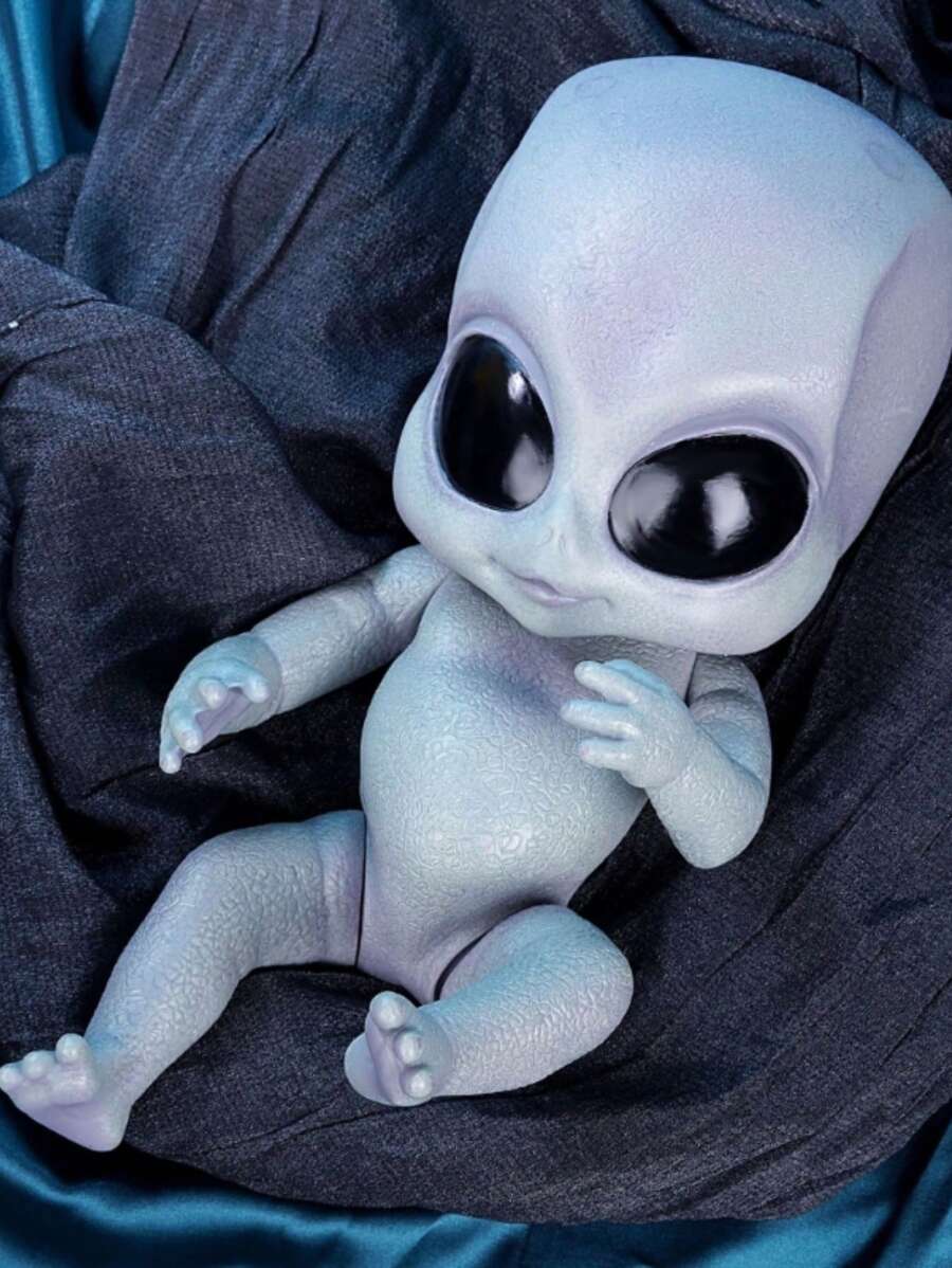 1 Pc 33 cm Reborn Alien Doll Full Body Soft Touch Vinyl Alien Baby For ...