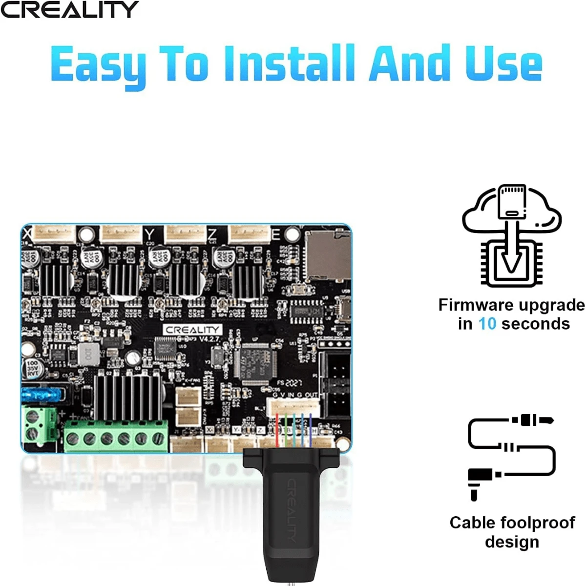 Creality CR Touch Auto Bed Leveling Sensor Kit for Ender 3 v2/ Ender 3/ Ender 3 Pro/Ender 5 ...