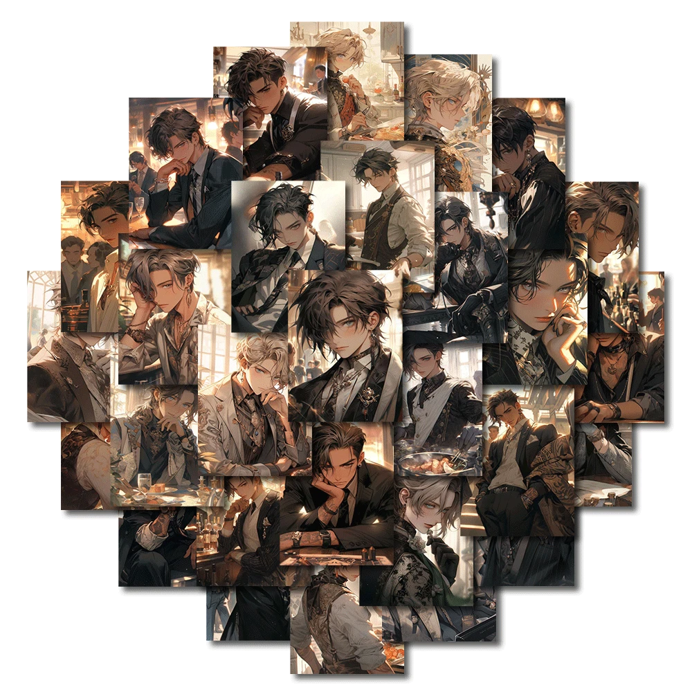 Anime Boy Waterproof Stickers For Luggage, Guitar, Notebook | SHEIN USA