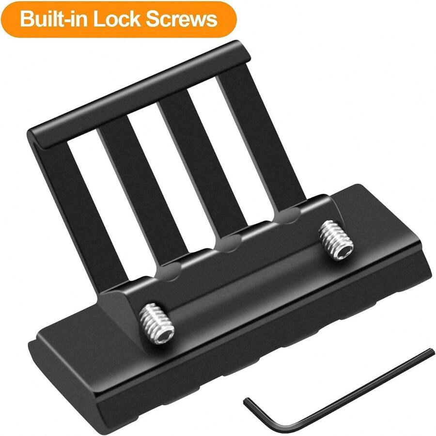 Picatinny Offset Rail Mounts, 3 4 5 Slots 45 Degree Offset Angled ...