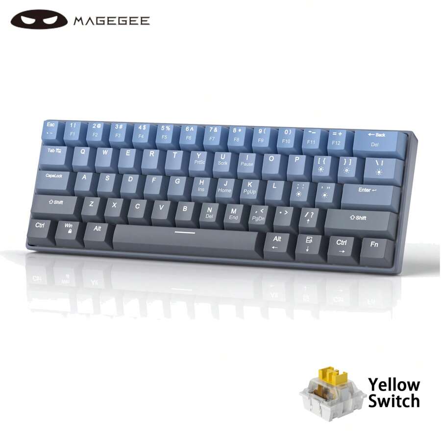MageGee Magegee Star61 60% Mechanical Keyboard Thermal Sublimation ...