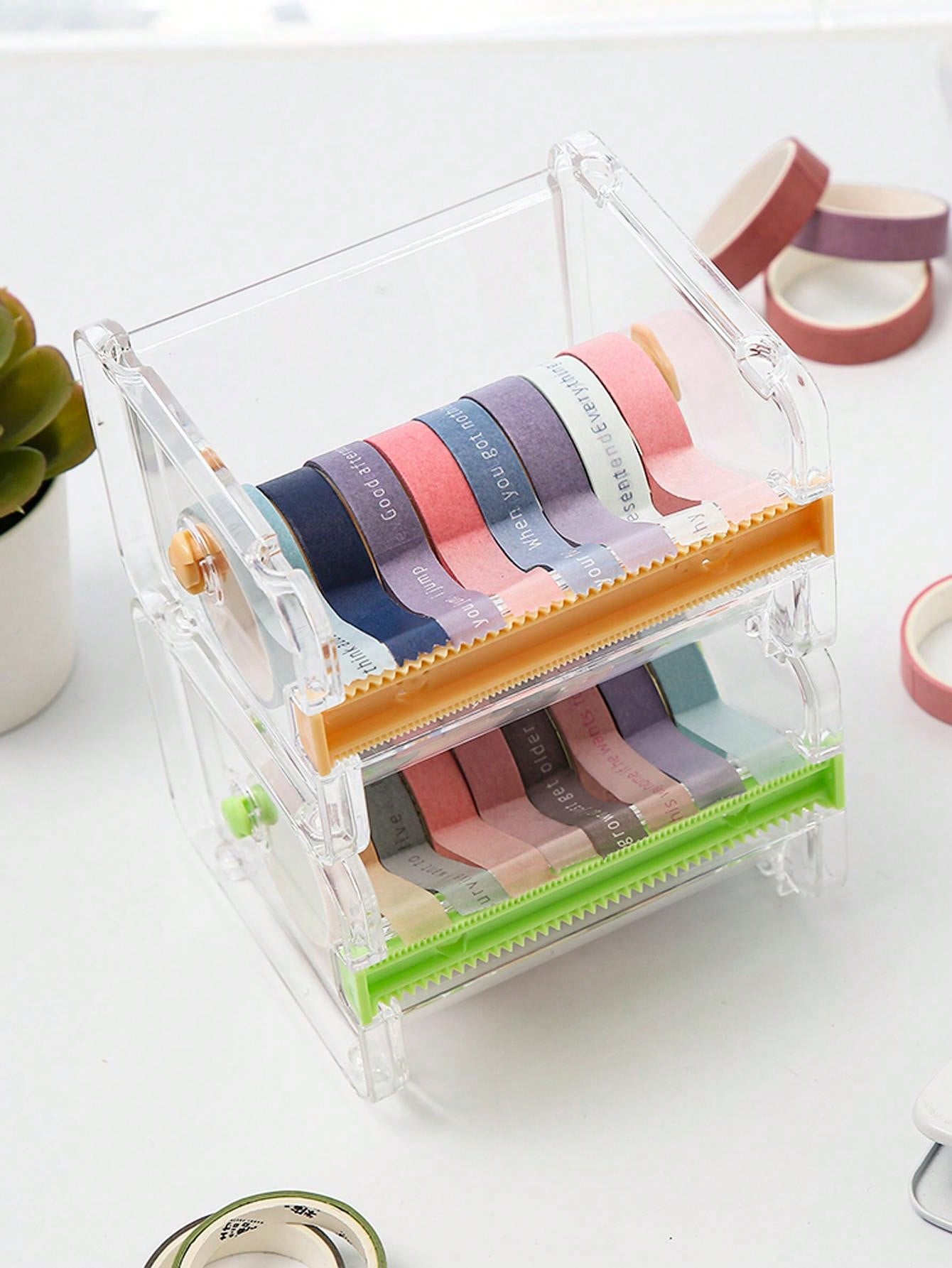 1pc Transparent Tape Cutter | SHEIN USA