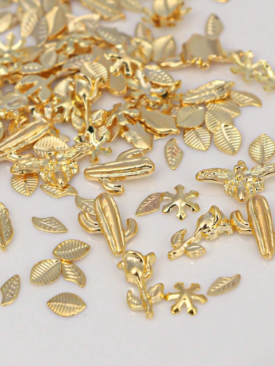 Nail Art Metal Rivets Alloy Accessory Set, Including Shell, Starfish ...