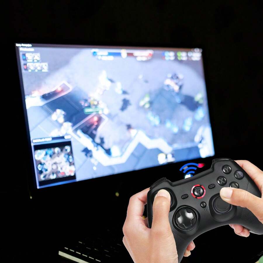 EasySMX 9101 2.4G Wireless Controller for PS3, PC Gamepads with ...