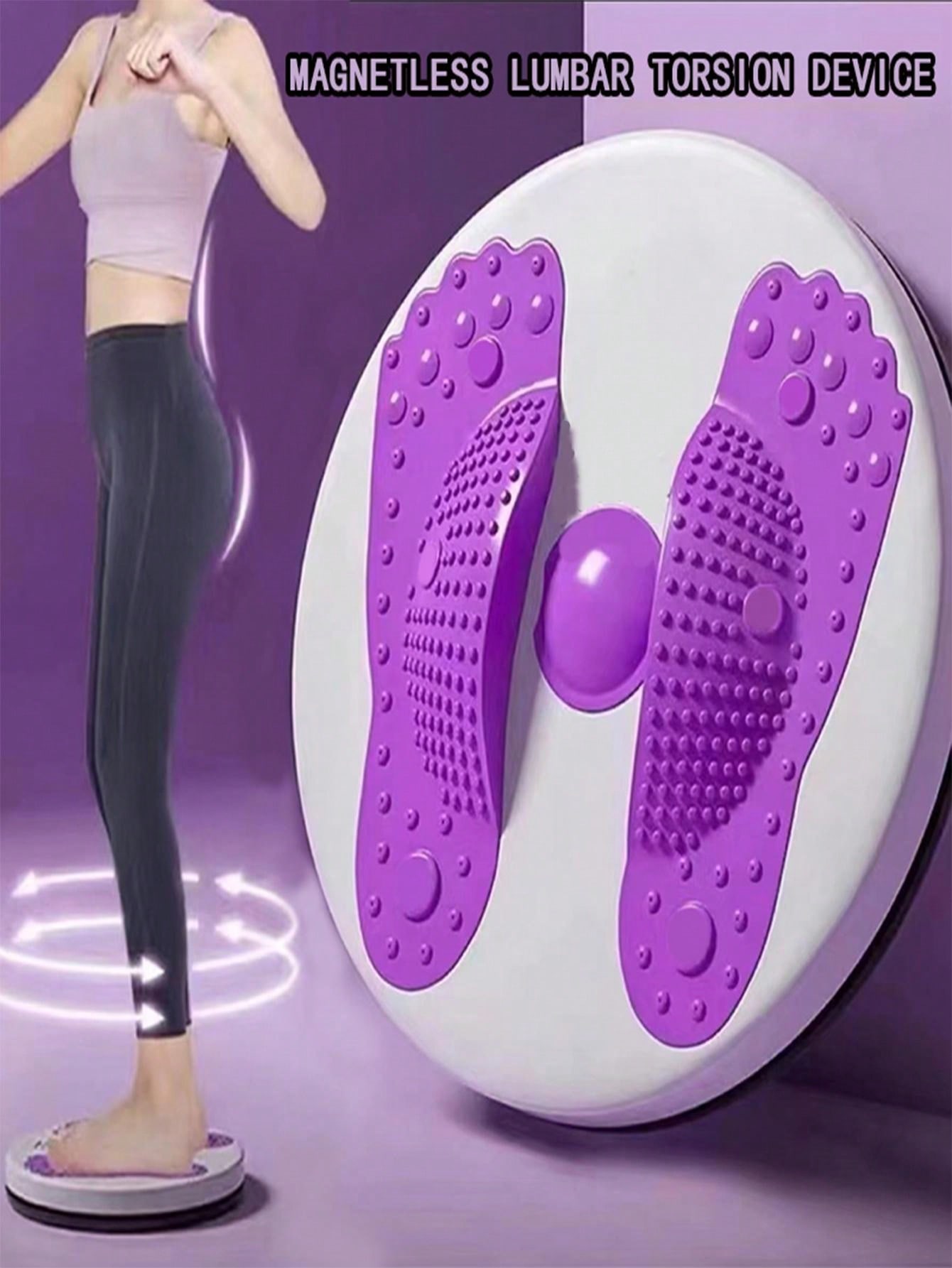 1pc Round Design Foot Massage & Non-magnetic Pink Twister For Waist ...