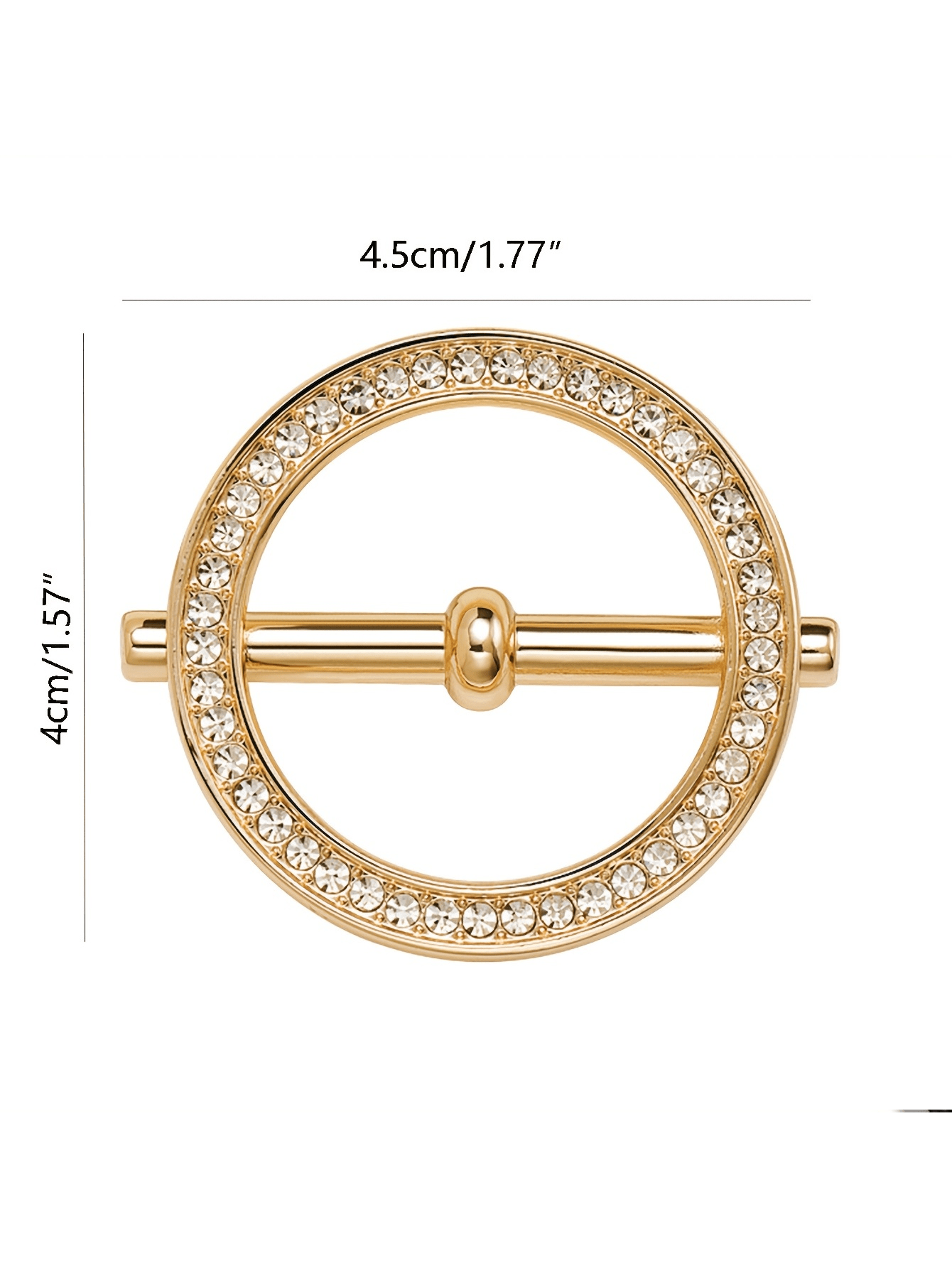 1pcs Rhinestone Snap Button, Clothes Corner Knotted Button, Buckle Pins ...