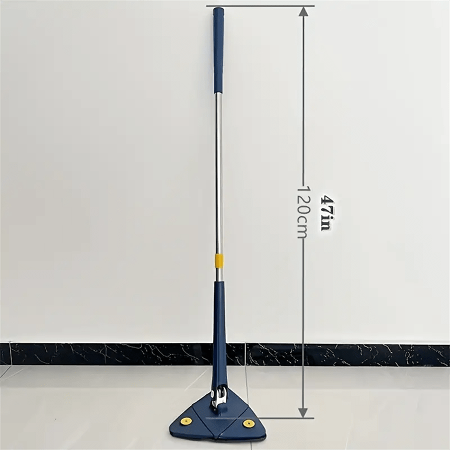 Telescopic Triangle Mop 360° Rotatable Spin Cleaning Mop Adjustable ...