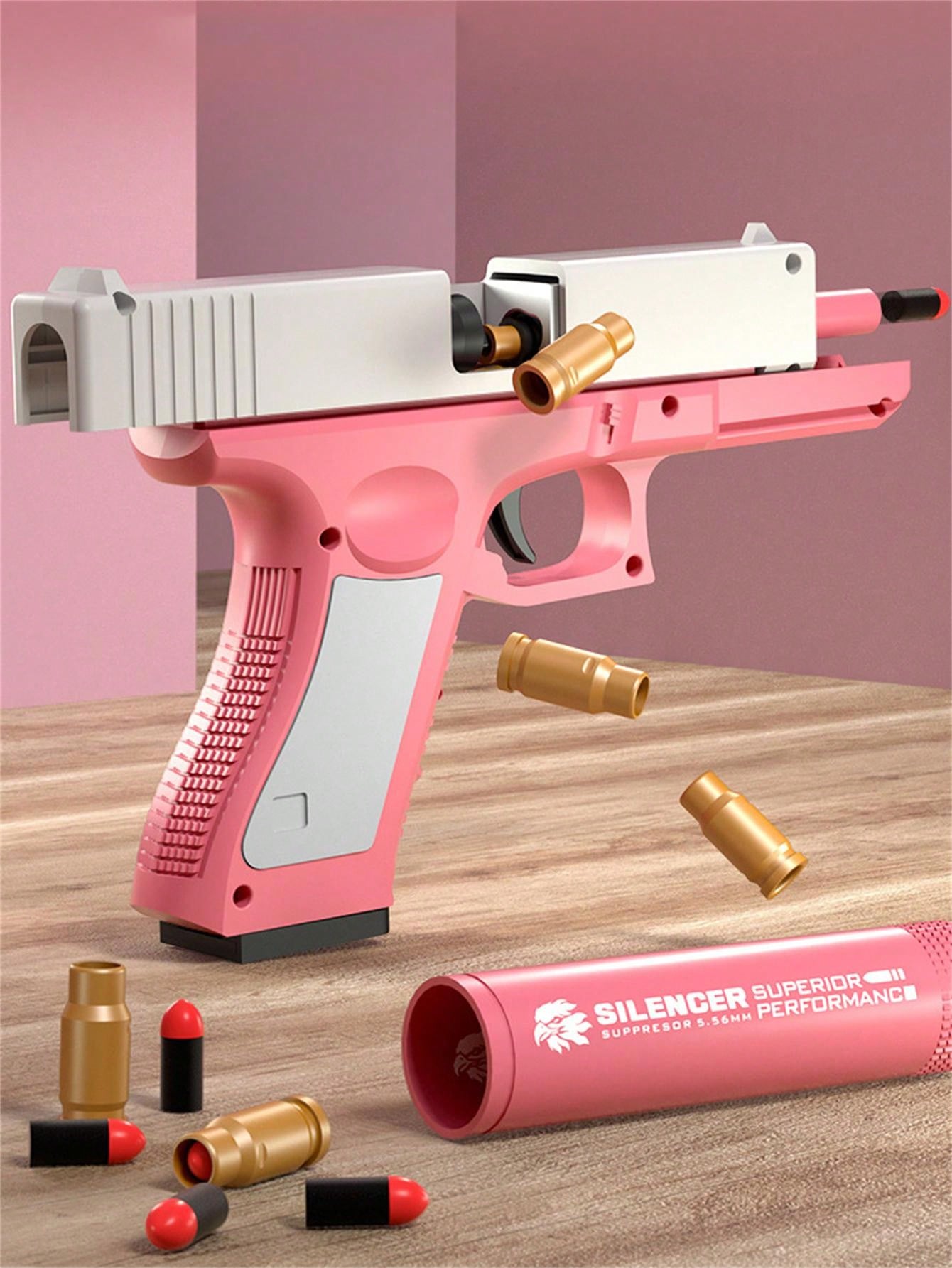 1pc Soft Bullet Gun, Manual Loading Toy Gun | SHEIN