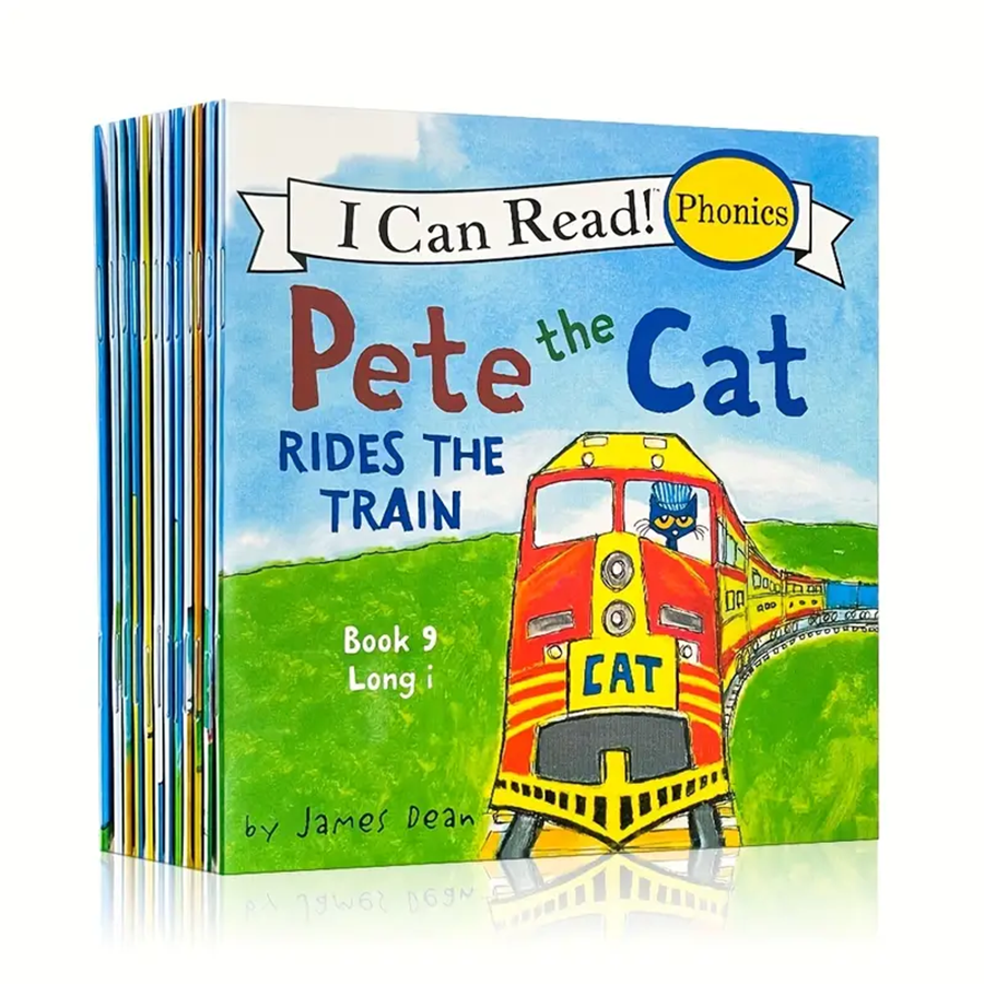 12 Books The Cat Pete I Can Read Read Naturally Phonics Learning ...