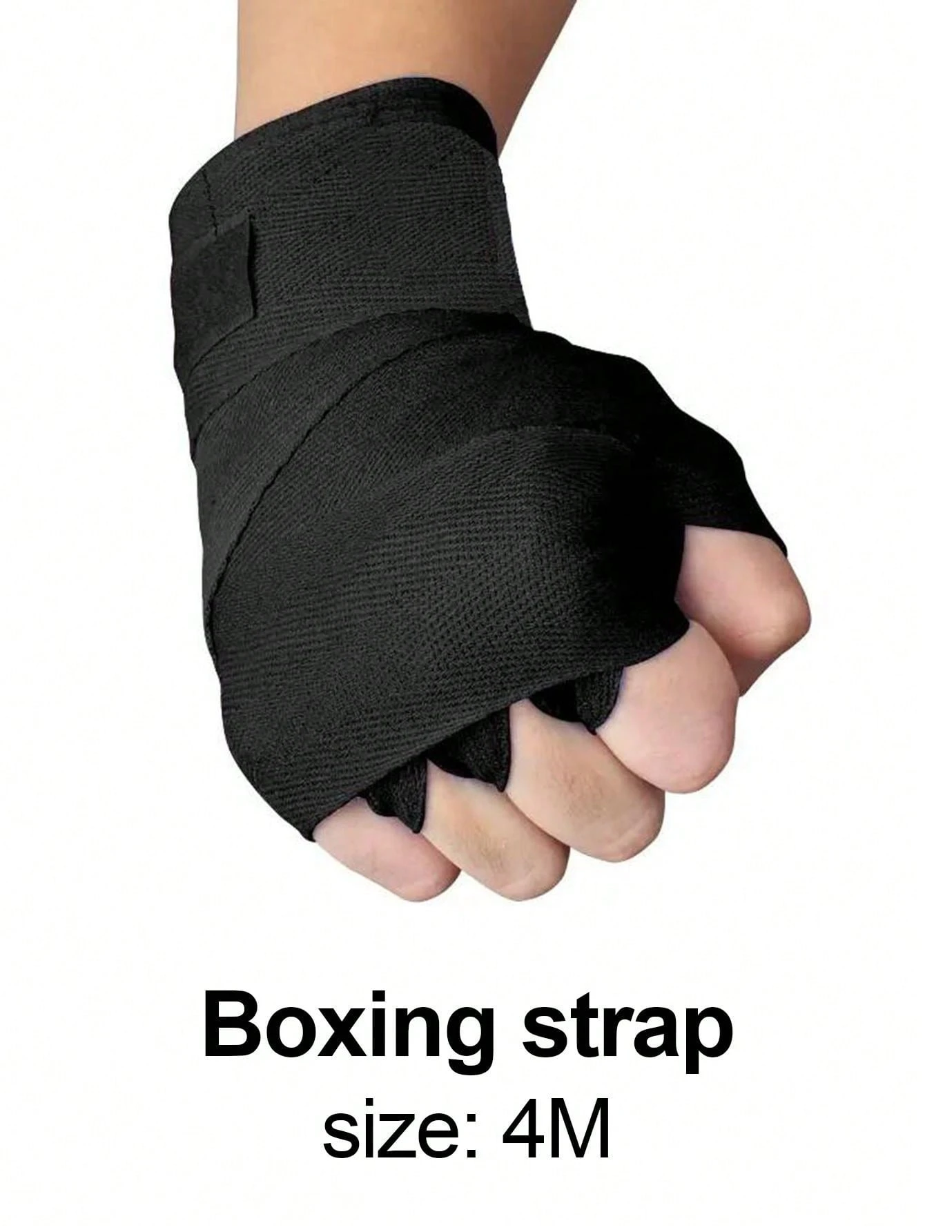 Boxing Hand Wraps Inner Gloves, 1.58 Inch 4m Elasticated Thumb Loop ...