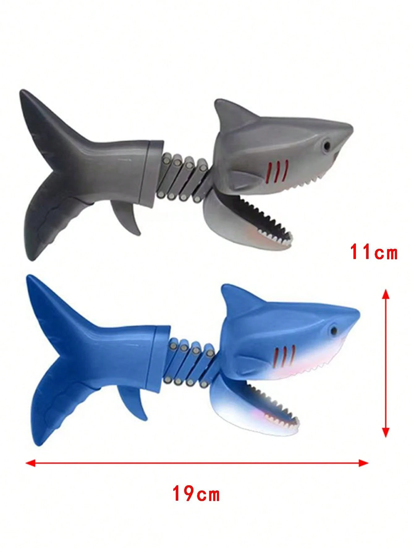 Biting Shark Prank Toy Spring-loaded Hand Clamps Creative Stress-relief ...