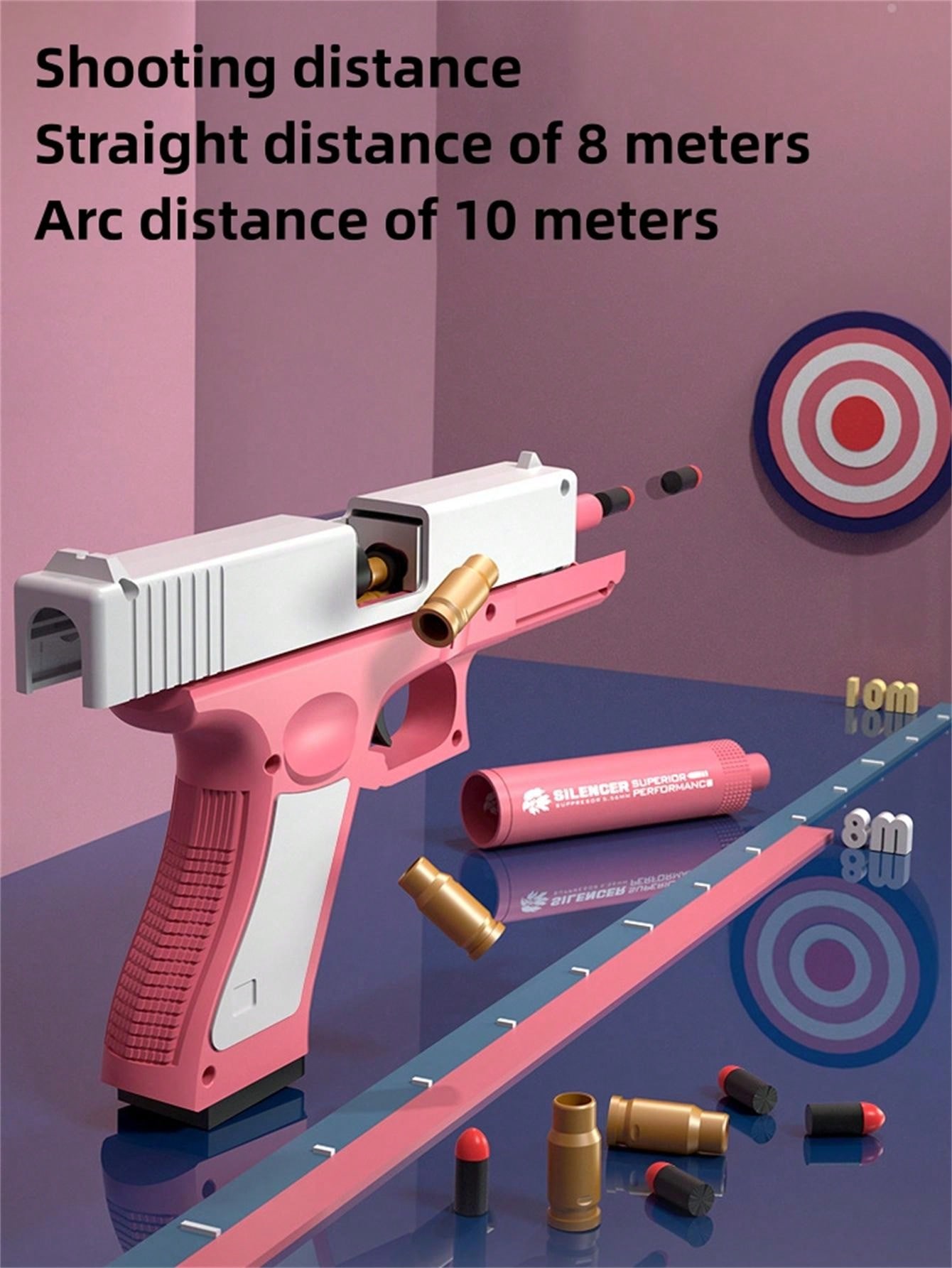 1pc Soft Bullet Gun, Manual Loading Toy Gun | SHEIN