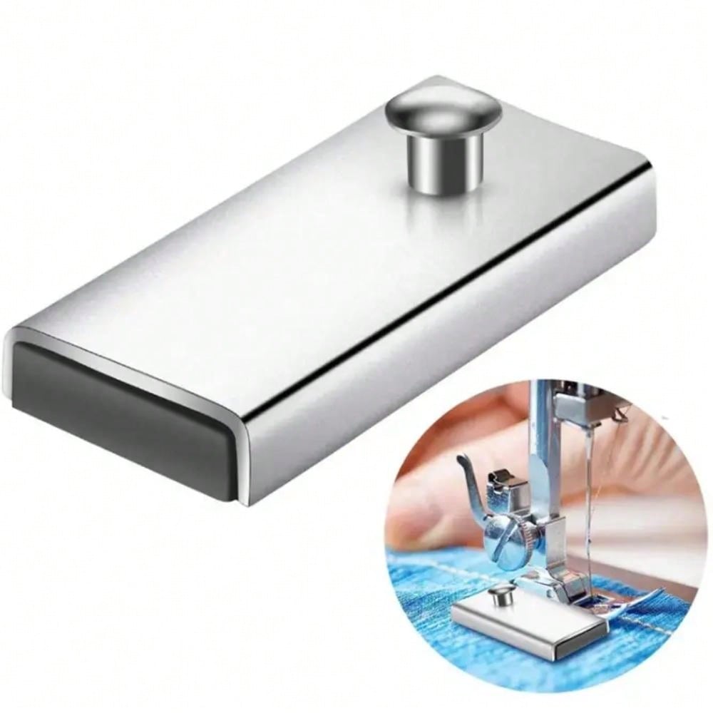 1pc Strong Magnetic Rectangular Gauge Sewing Machine Edge Guide For ...