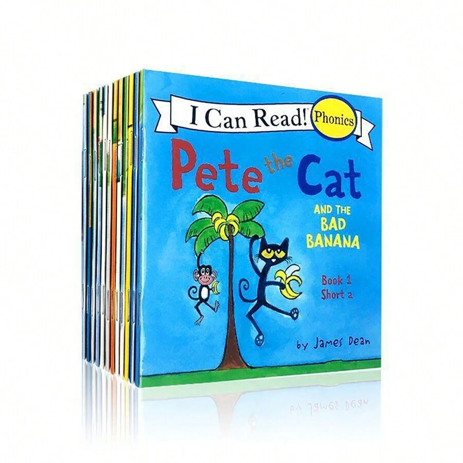 12pcs Mini Size Book: Pete The Cat I Can Read | SHEIN USA