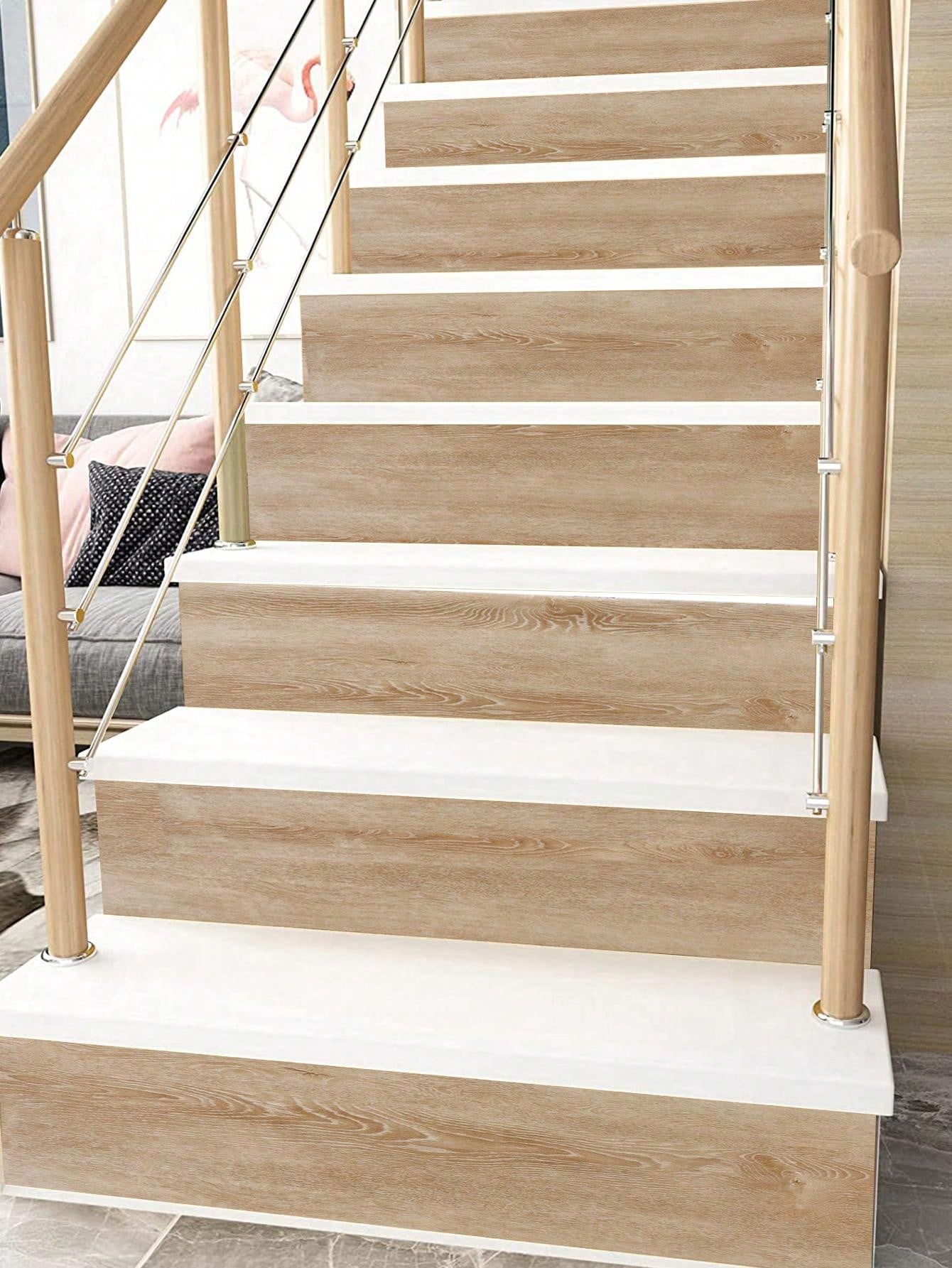 1pc Camel-colored Thick Wood Grain Retro Countryside Style Home Decor ...