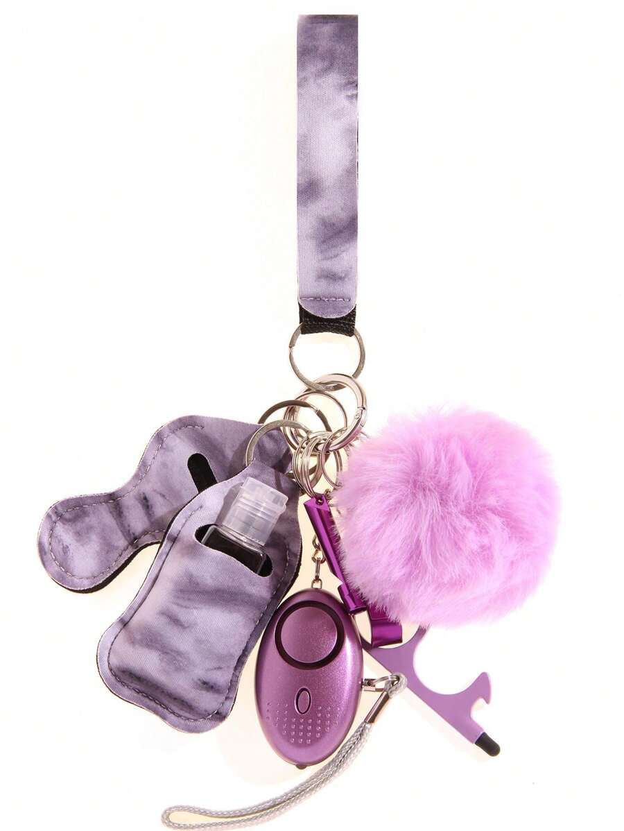 9pcs Self-Defense Keychain Set, Includes Safety Alarm Keychain, Keyring ...