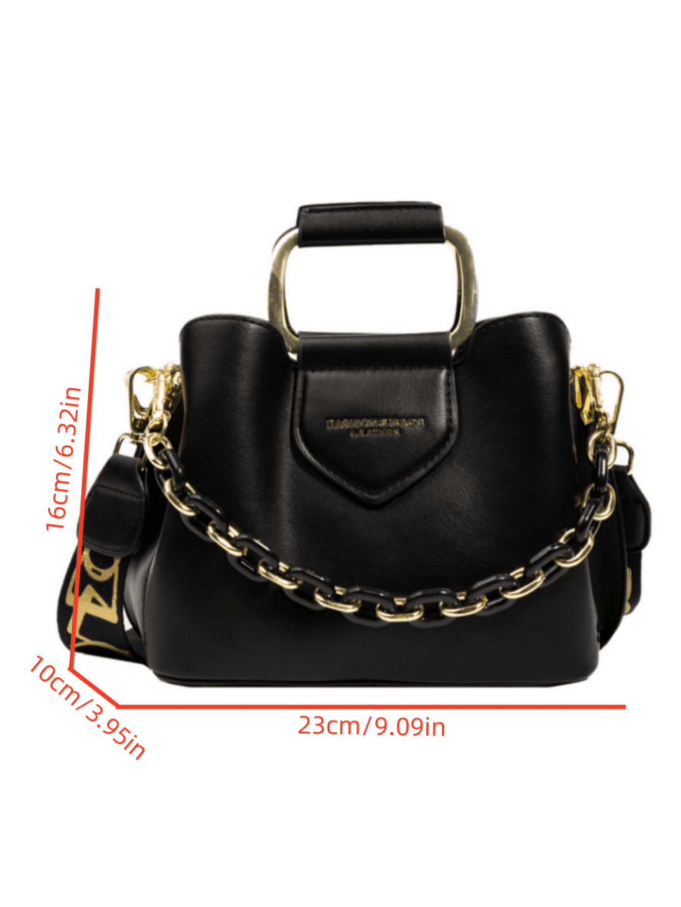 And Stylish Women's Crossbody Bag With Wide Strap, Trendy Design ...