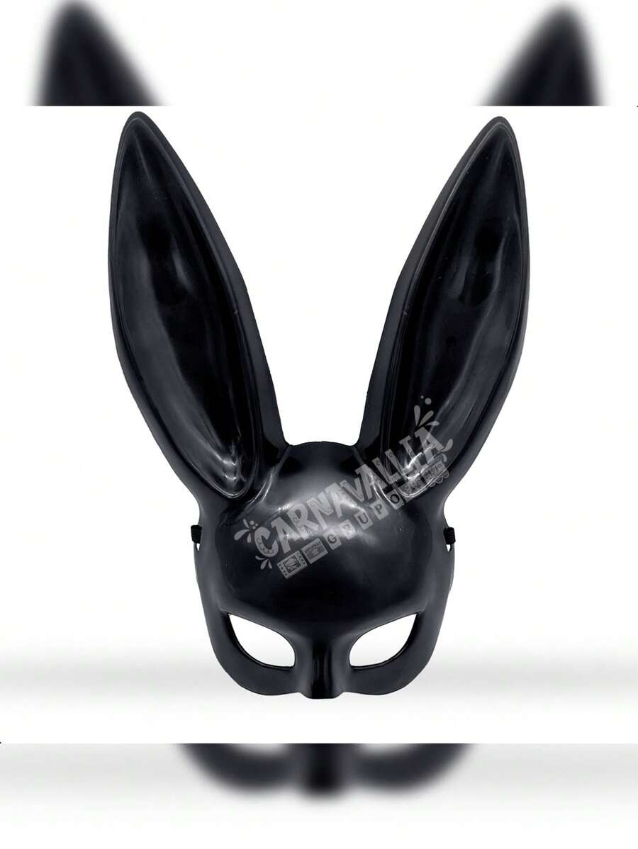 Rabbit Ears Mask Smooth Rigid Plastic Large Size Ariana G Bunny Costume Halloween | SHEIN台灣