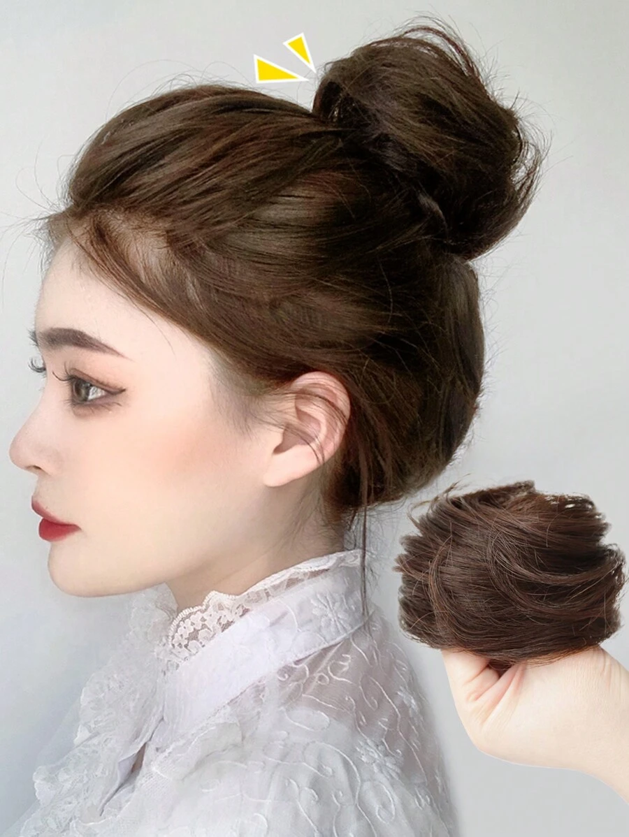 Synthetic Hair Buns Chignon Ponytail Hairpiece Updo Donut Hair ...