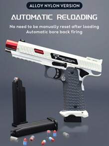 1pc Toy Gun Combat Master 2011 Taran Soft Bullet Gun Metal Die-cast Toy ...