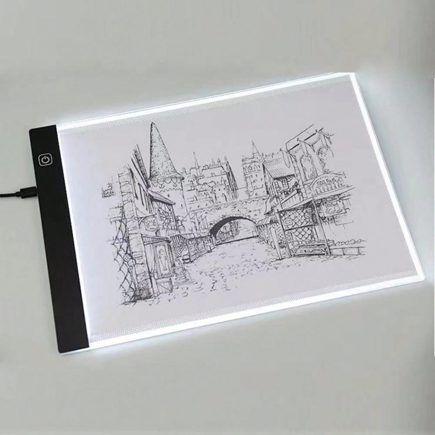 1pc Led Copy Board With Three-level Adjustable Brightness, USB ...