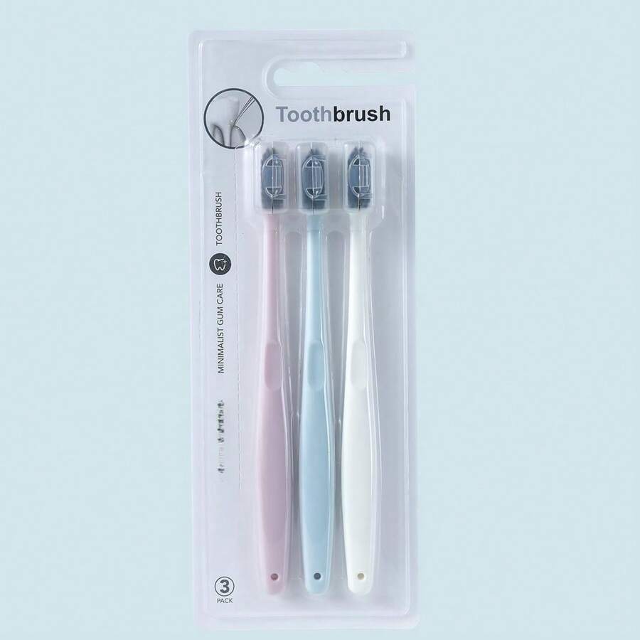 Miniso Minimal Gum Care Porcelain Sensation Toothbrush 3 packs ...