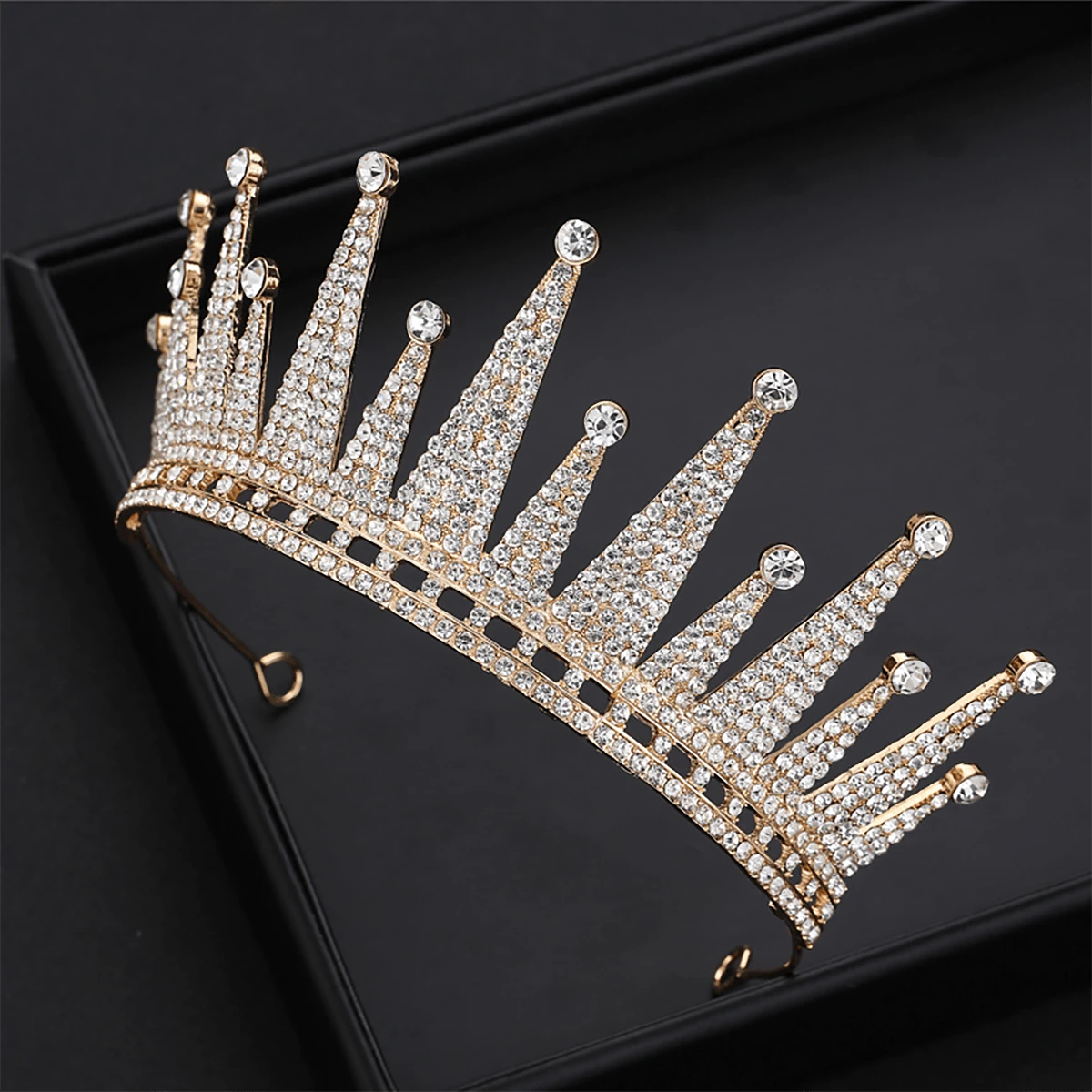 1pc Bridal Tiara Women's Birthday Luxurious Charm Wedding Dress ...