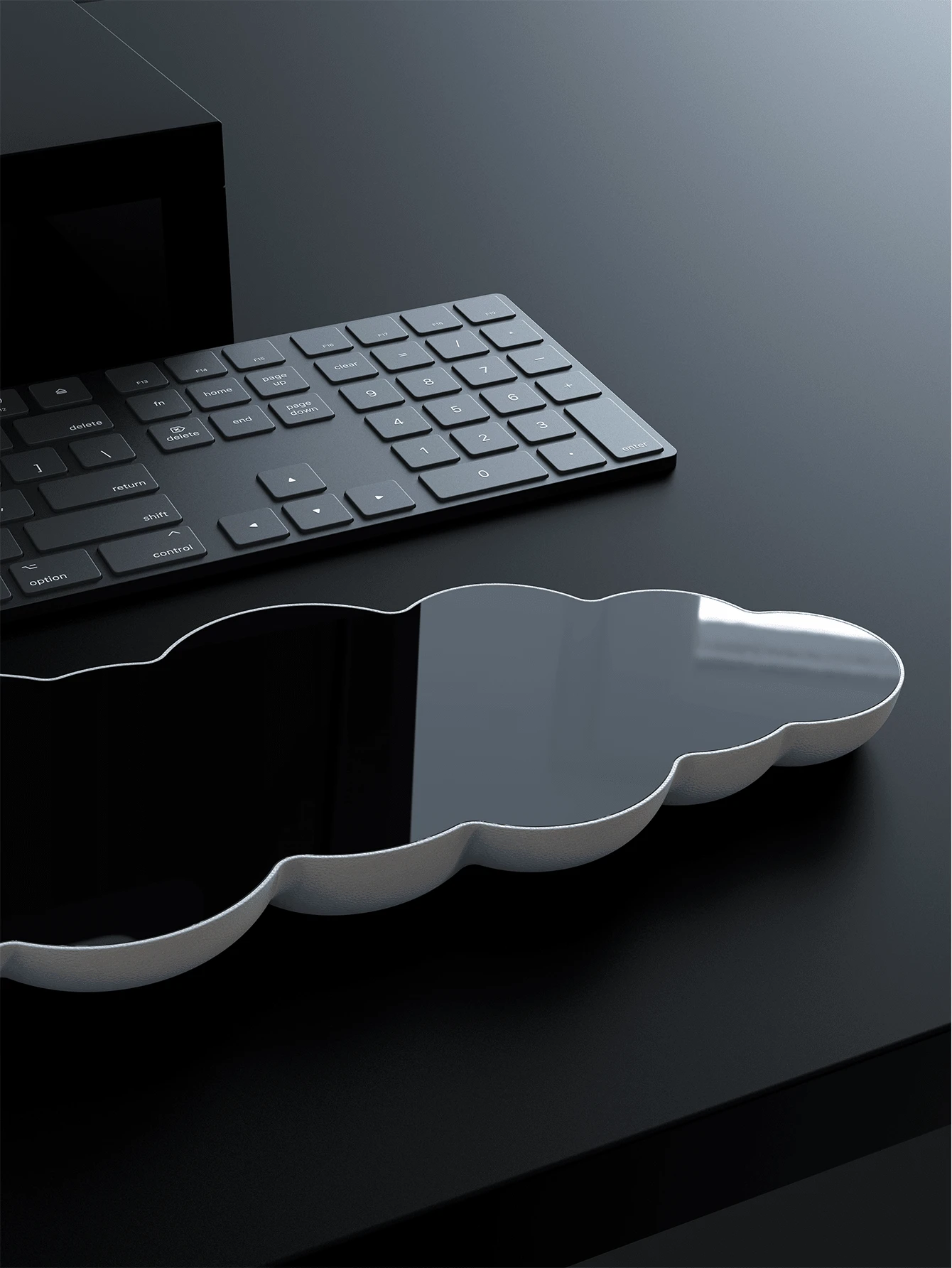 Cloud-shaped Soft Pu Memory Foam Wrist Rest Support Cushion For ...