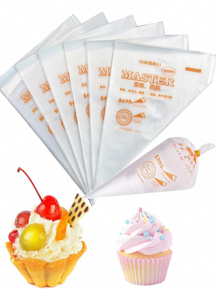 100pcs Disposable Pastry Bag | SHEIN USA