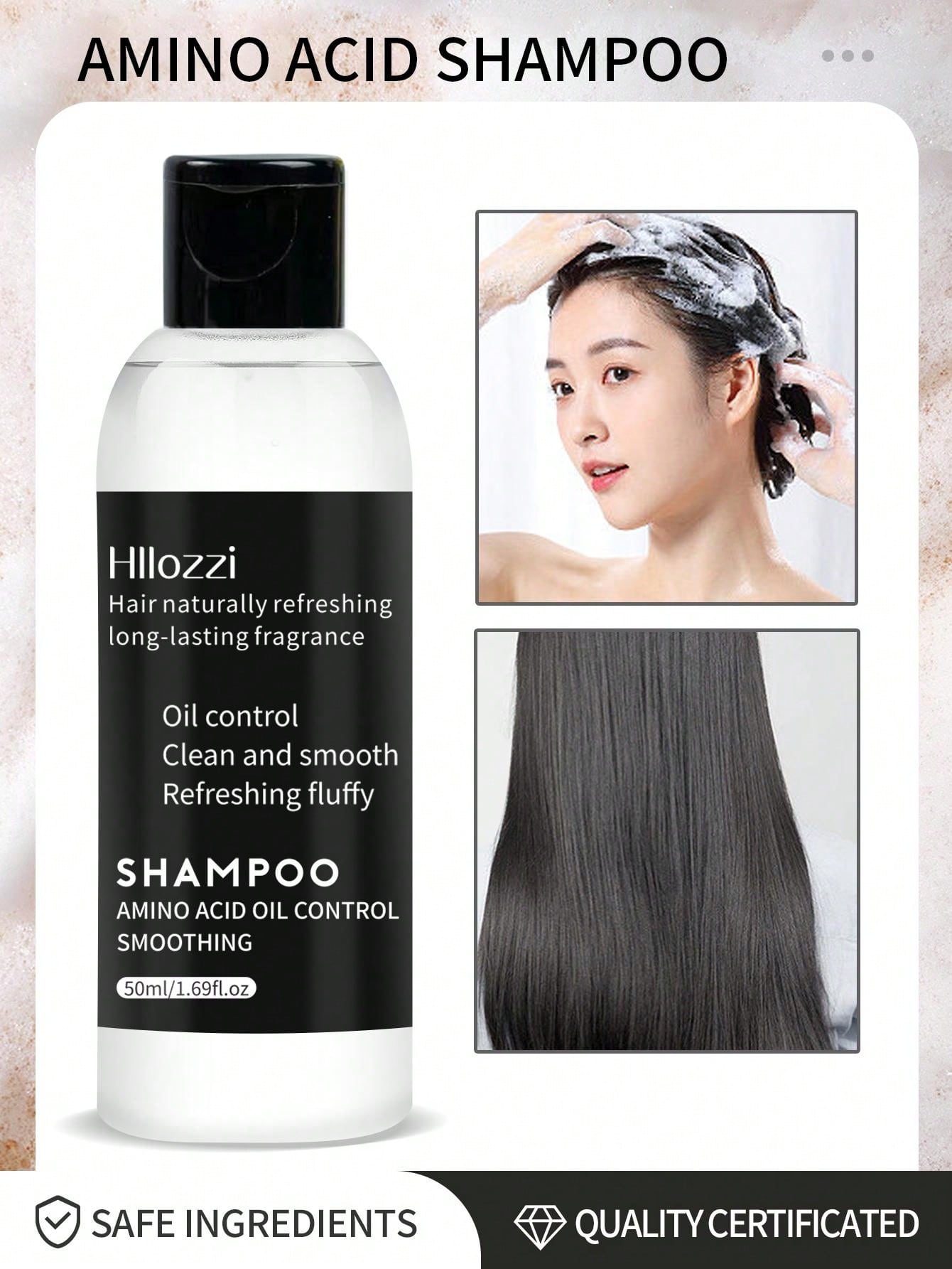 Oil Control And Smoothing Shampoo | SHEIN USA