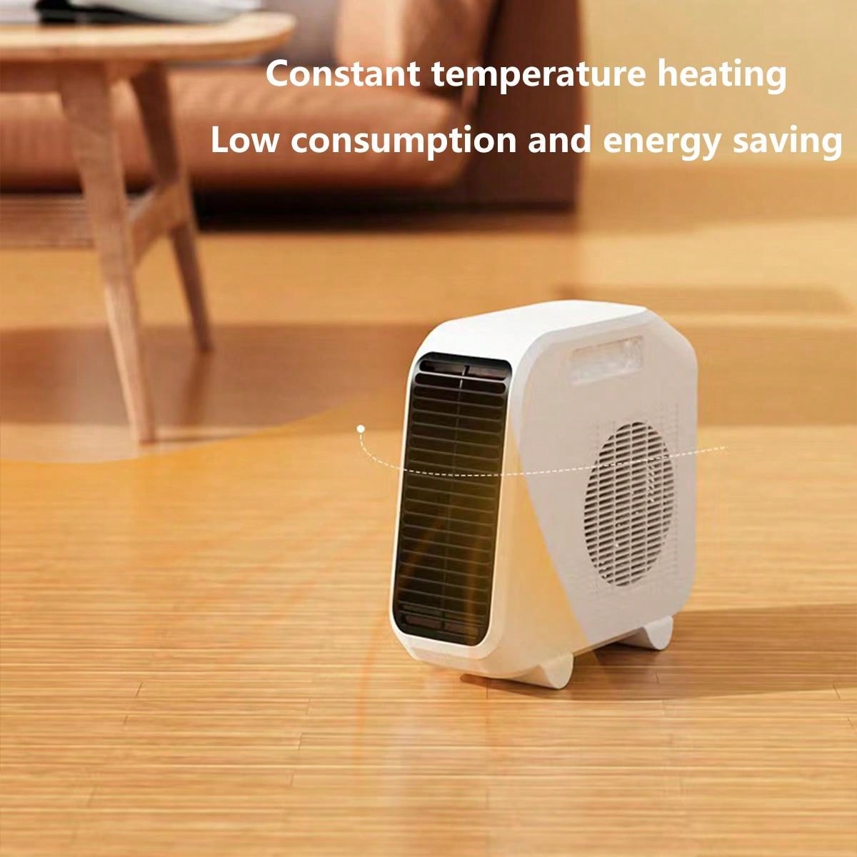 1pc Desktop Square Shaped Electric Fan Heater | SHEIN USA
