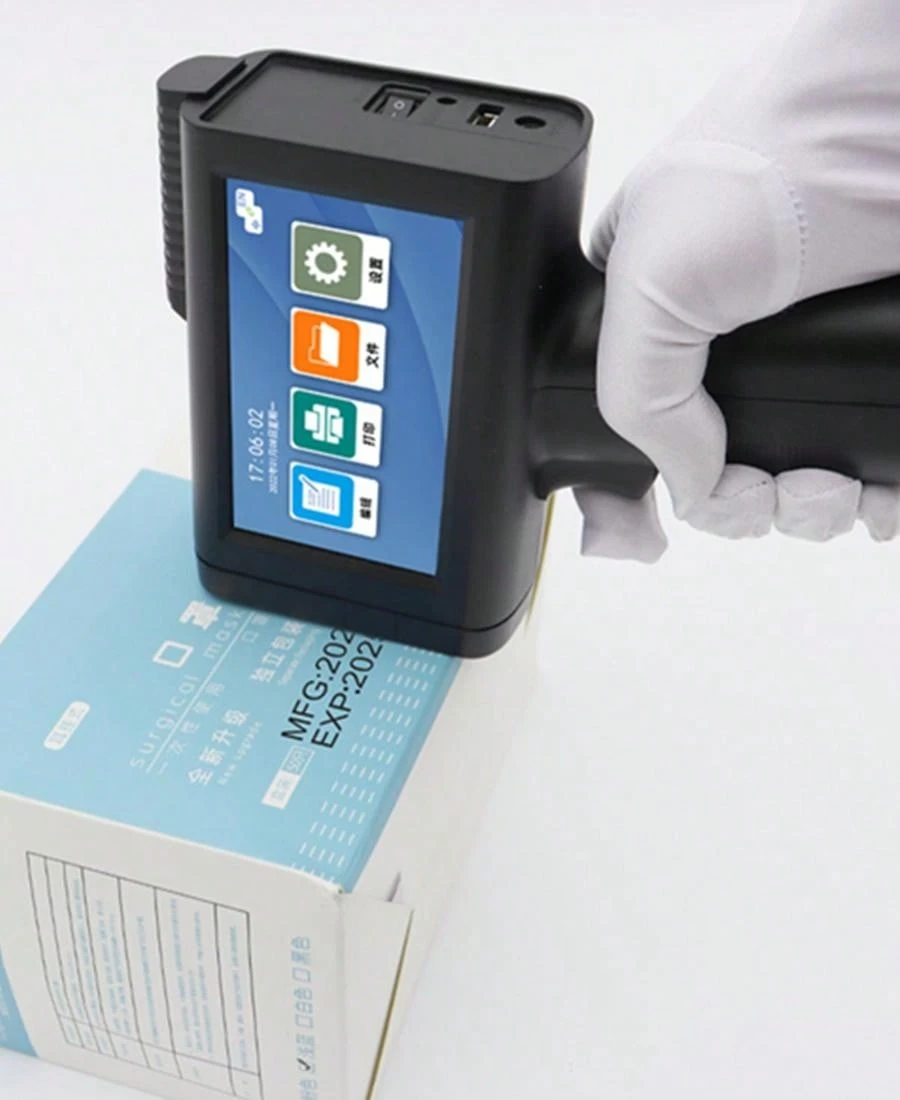 Impresora de inyección de tinta térmica portátil de 12,7 mm Impresora ...