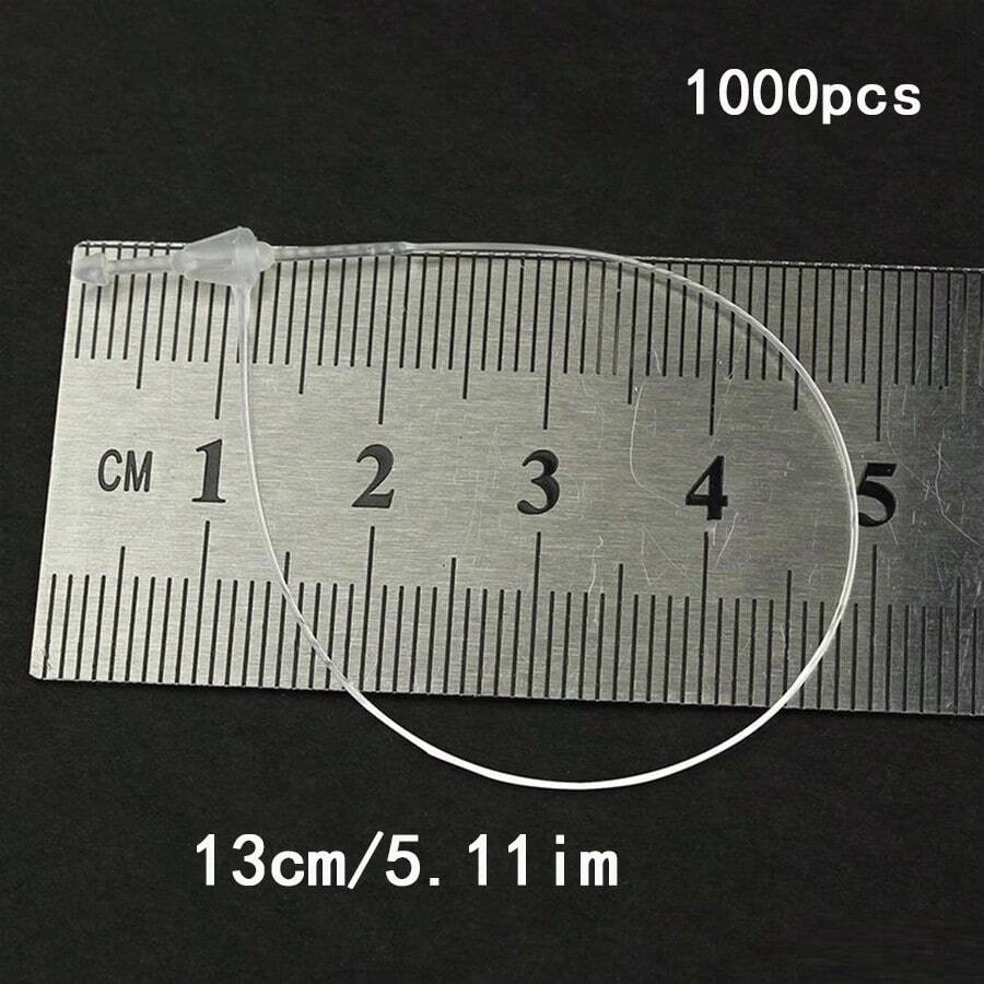 1000pcs Disposable Plastic Gift Packaging Tag Fasteners, Easy ...