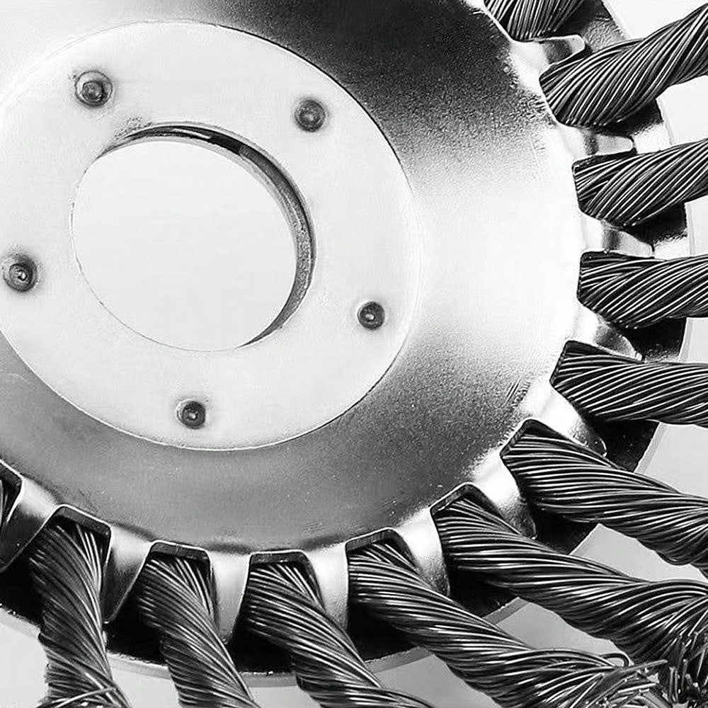 6/8 Inch Steel Wire Rotary Brush Cutter Trimmer Head Eater Cutter Blade ...