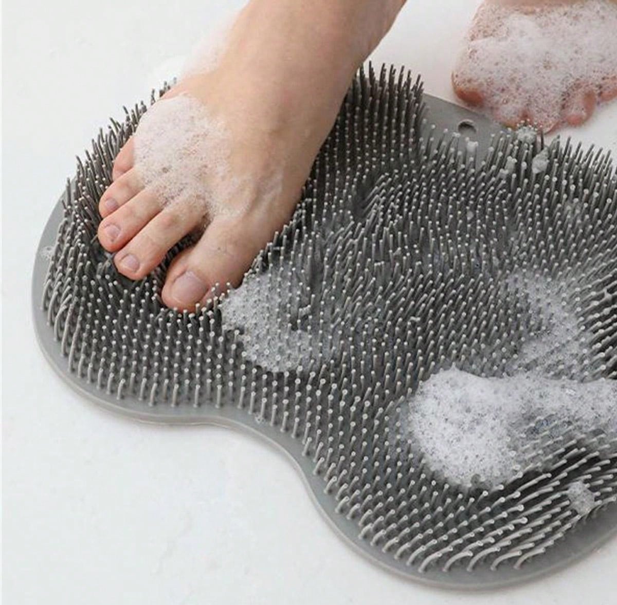 Massage Bath Anti-slip Mat With Foot Scrubbing Function | SHEIN USA