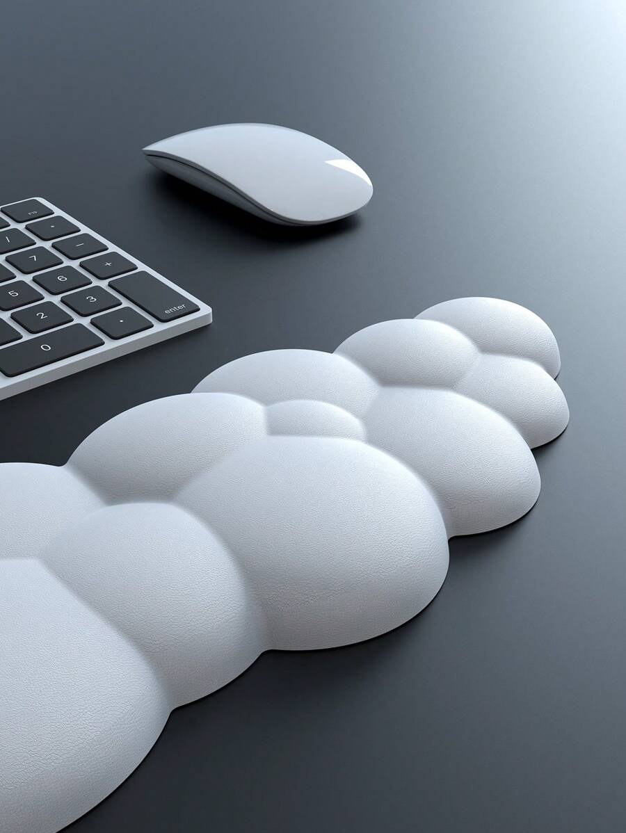 Cloud-shaped Soft Pu Memory Foam Wrist Rest Support Cushion For ...
