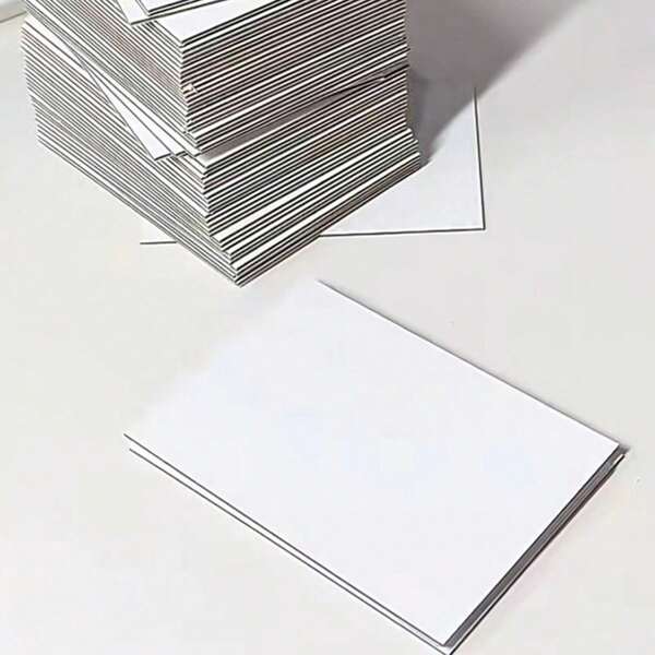 50 Sheets White Hard Cardstock Paper | SHEIN USA