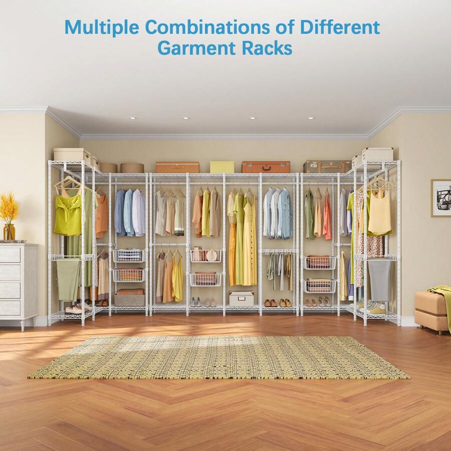 VIPEK V40 Pro Portable Closet Wardrobe Large Freestanding Clothing Rack ...