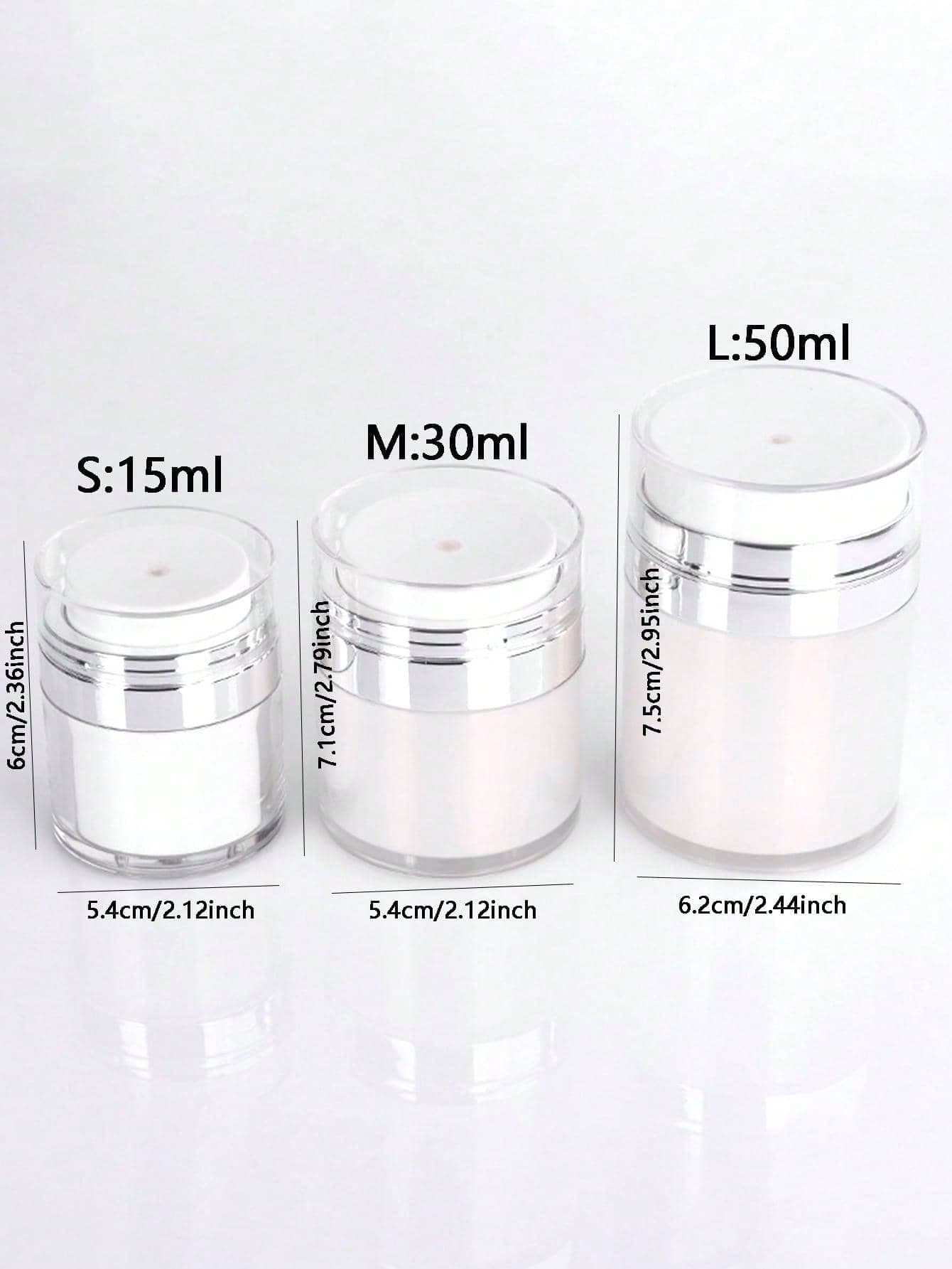 1 piece moisturizing pump container 15ml/30ml/50ml push bottle, travel ...