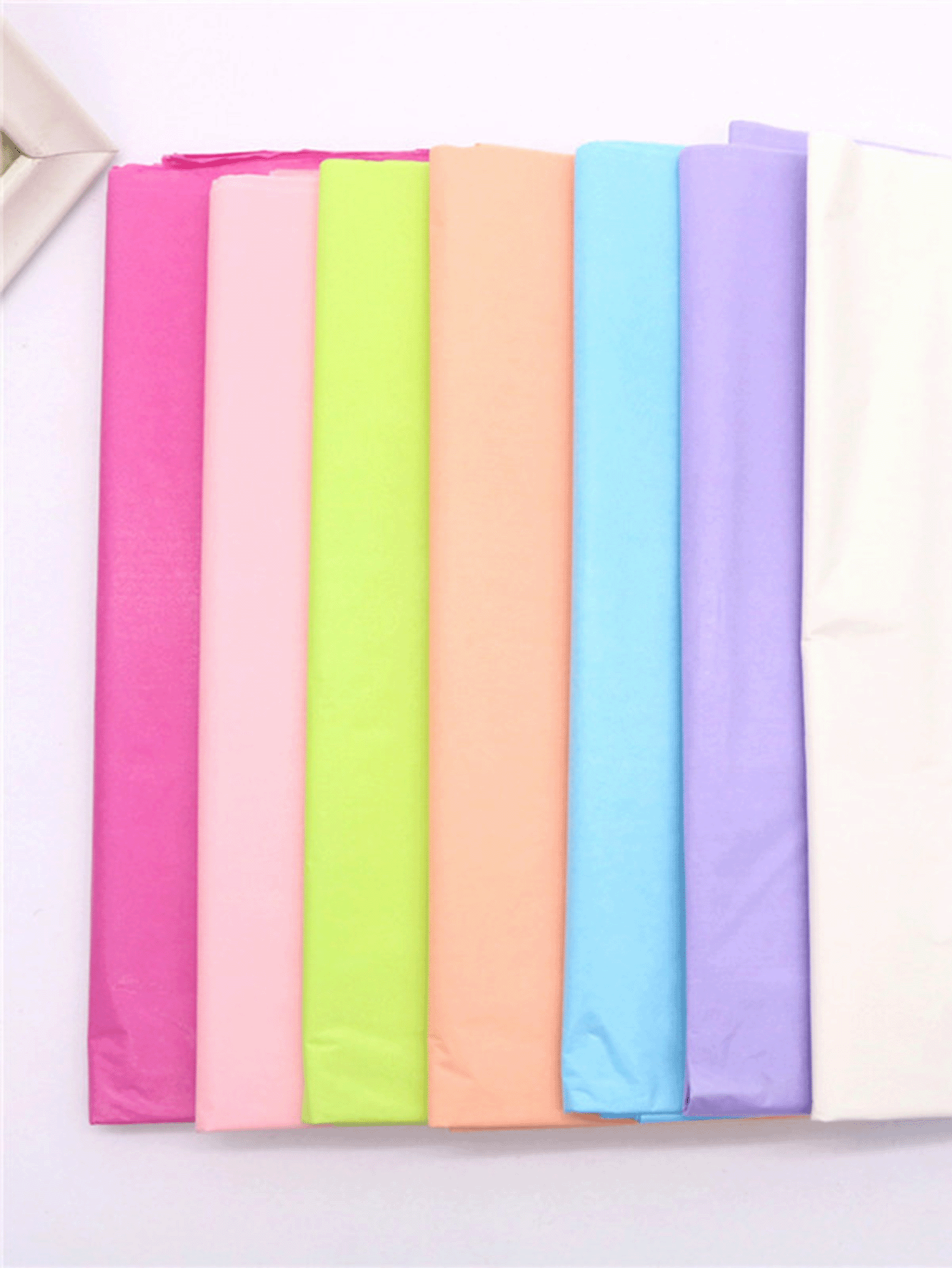 10sheets Colored Pearpaper, Solid Thin Page Paper, Dotted Copy Paper ...