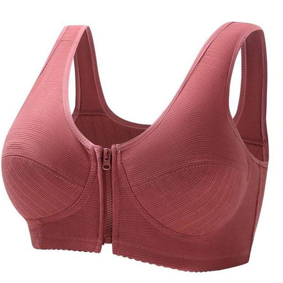 Bra Sujetador deportivo con cremallera frontal 38B | Moda de Mujer ...