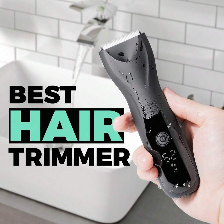 Body Hair Trimmer for Men, Pubic Hair Ball Trimmer, Manscaping Body ...